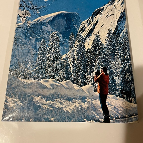 Other | New Vintage Magnetic Cling Photo Album Binder Of 1 Pages Winter ...